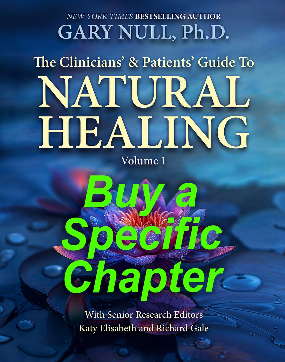 Natural Healing Book Chapters – Gary's Vitamin Closet